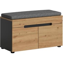 Home Affaire Sitzbank &raquo;REHAT, TOPSELLER!, Breite 80cm, 2 T&uuml;ren, 2 F&auml;cher inkl. Sitzkissen&laquo; in verschiedenen Farben erh&auml;ltlich, 2 Stk. tlg. 