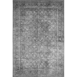 LUXOR living Teppich &raquo;, LAGERR&Auml;UMUNG!&laquo; rechteckig 5 mm H&ouml;he Sonderposten, moderne Vintage Designs, Orient Optik, mit Bord&uuml;re grau Kunstfaser B : 120cm