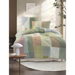 Irisette Bettw&auml;sche &raquo;Lotus 8592&laquo; 2 Stk. atmungsaktiv, temperaturausgleichend Lyocell, Obermaterial: 100% Lyocell B/L: 155cm x 220cm, 1 Stk., 1 Stk., Lyocell, B