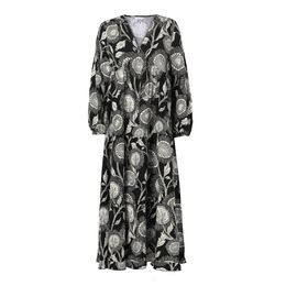 TATUUM Kleid 'Nanami' Damen Gr&ouml;&szlig;e 44 elfenbein / schwarz Sommerkleid