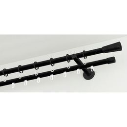 Gardinia Gardinenring &raquo;Chicago&laquo; Serie Einzelprogramm Chicago &Oslash; 20 mm schwarz Metall &Oslash; 2cm, 10 Stk.