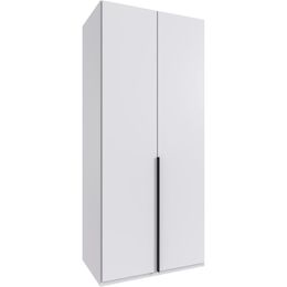 wimex Kleiderschrank &raquo;Mugano,in 5 Breiten,2 H&ouml;hen,2 Tiefen, viele Farben, Made in Germany&laquo; in Basic oder Premium Ausstattung, mit langen Griffen aus Metall,