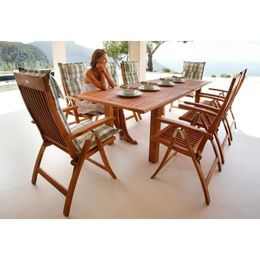 Merxx Gartentisch &raquo;Bordeaux&laquo; braun B/H/T: 100cm x 73cm x 260cm