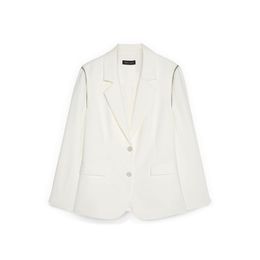 Fiorella Rubino Between-Season Jacket female size 4XL White