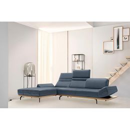 Creation BY ROLF BENZ Ecksofa &raquo;CR.420, Designecksofa, bequem, verstellbare R&uuml;ckenlehne, L-Form&laquo; in 2 Qualit&auml;ten, Holzrahmen in Eiche Natur oder 