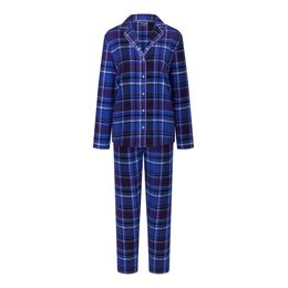 Triumph Pyjama 'Boyfriend' Damen Gr&ouml;&szlig;e M blau / schwarz Sommerkleid
