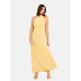 Lipsy Kleid Damen Gr&ouml;&szlig;e 34 gelb Sommerkleid