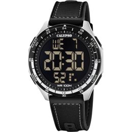 Calypso Watches Herren Calypso Watches Chronograph &raquo;Urban Digital&laquo; Quarzuhr, Armbanduhr, Herrenuhr, digital, Tag, Wochentag, Monat, Jahr Einheitsgr&ouml;&szlig;e