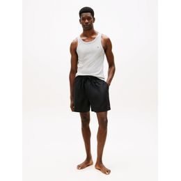 Tommy Hilfiger Pyjama kurz Herren Gr&ouml;&szlig;e XS graumeliert / schwarz