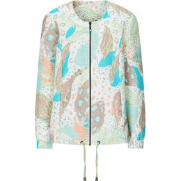 GOLDNER Jacke Damen Gr&ouml;&szlig;e XL blau / gr&uuml;n Sommerjacke