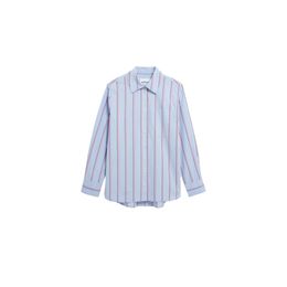 armedangels Blouse female size L Light blue / Red