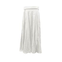 Apricot Jersey Waistband Cotton Midaxi Skirt ' ' Damen Gr&ouml;&szlig;e 40 creme