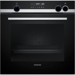 Siemens Pyrolyse Backofen iQ500 &raquo;HR578GFS7F&laquo; mit Teleskopauszug nachr&uuml;stbar mit Pyrolyse-Selbstreinigung Automatische activeClean -Reinigung & smarter