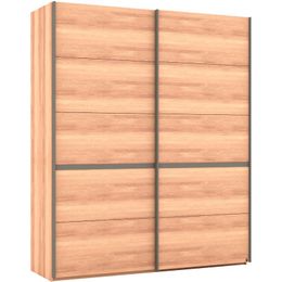 Musterring Schwebet&uuml;renschrank &raquo;Sorrent, Kleiderschrank, Schrank, Schiebet&uuml;ren&laquo; Teilmassiv Eiche, MADE IN GERMANY, T&uuml;ren in Eiche massiv mit Kassetten-Optik, 