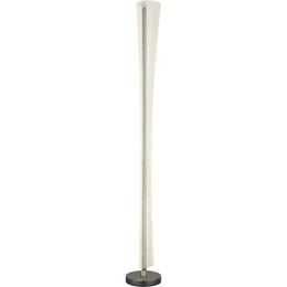 Globo LIGHTING Stehlampe &raquo;MALINDA&laquo; LED-Modul 1 Stk. Anthrazit Stehleuchte mit Acryl klar und Memoryfunktion, LED 48W 1, &Oslash; 20cm H: 155cm, 1 Stk.