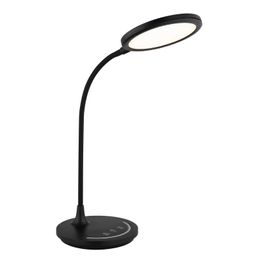 Globo LIGHTING Tischleuchte &raquo;KENNY&laquo; LED-Modul 1 Stk. warmwei&szlig; - kaltwei&szlig; Tischlampe Nachttischlampe Deko-Tischleuchte Schlafzimmer H: 38,3cm, 1 Stk.