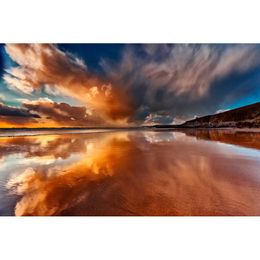papermoon Fototapete &raquo;Kornische Reflexion&laquo; bunt Vlies B/L: 3m x 2,2m, Rollen: 1