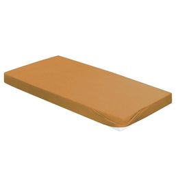 Irisette Spannbettlaken &raquo;Kuschel Jersey Spannbettlaken Vesuv&laquo; mit Rundumgummizug gold Jersey, Obermaterial: 100% Baumwolle B/L: 200cm, 1 Stk., Jersey, 90-