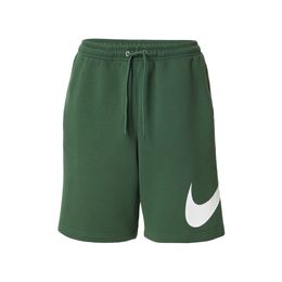 Nike Sportswear Shorts 'CLUB' Herren Gr&ouml;&szlig;e 35/36 smaragd / wei&szlig;