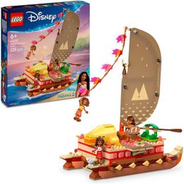 Lego Konstruktionsspielsteine &raquo;Vaianas Abenteuerflo&szlig; (43270), Lego Disney Princess&laquo; Made in Europe bunt Einheitsgr&ouml;&szlig;e Konstruktionsspielsteine