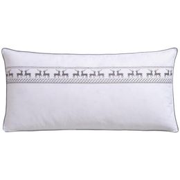 OTTO home Federkopfkissen &raquo;Sorsele Kopfkissen in 40x80 cm und 80x80 cm&laquo; F&uuml;llung: 90Federn10Daunen Bezug: Baumwolle 1 Stk. tlg. Kissen, Made in Germany