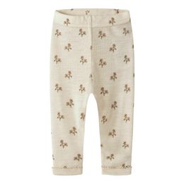 name it Leggings 'NBFNalu' kids size 74 Beige / Umbra / Olive