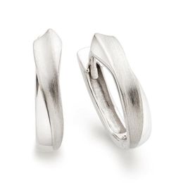Bruno Banani Damen Paar Creolen &raquo;Schmuck Geschenk Silber 925 Ohrschmuck Ohrringe&laquo; silber Silber 925 (Sterlingsilber)