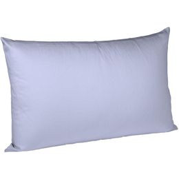 Fleuresse Kissenbezug &raquo;Colours Mako Satin, 100% Baumwolle, mit Rei&szlig;verschluss&laquo; Mako Satin, gl&auml;nzend, glatt, Premium Qualit&auml;t lila Mako-Satin, Mako-