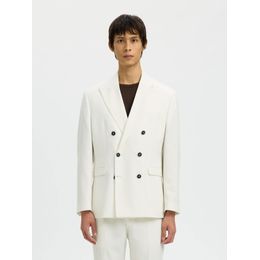 Selected Suit Jacket male size 50 White