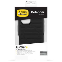 Otterbox Handyh&uuml;lle &raquo;Defender mit MagSafe f&uuml;r Apple iPhone 16&laquo; Smartphones Backcover, Schutzh&uuml;lle, Handyschutzh&uuml;lle, Case, Schutzcase, sto&szlig;fest schwarz Silikon