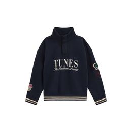 WE Fashion Sweatshirt Jungen Gr&ouml;&szlig;e 122/128 dunkelblau / gr&uuml;n / rot / wollwei&szlig;