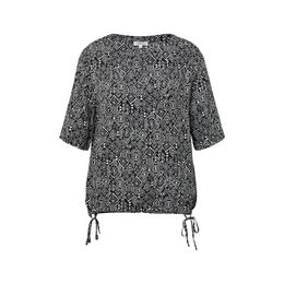 s.Oliver Bluse Damen Gr&ouml;&szlig;e XL schwarz / wei&szlig;