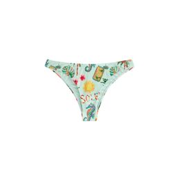 next Bikinihose Damen Gr&ouml;&szlig;e XS hellblau / mint / orange / magenta
