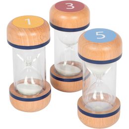 Small Foot Lernspielzeug &raquo;Sanduhren-Set Educate&laquo; braun Holz, Kunststoff Einheitsgr&ouml;&szlig;e
