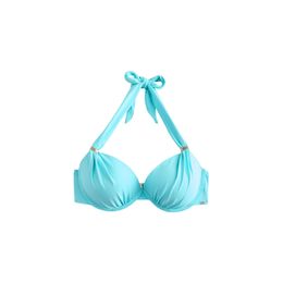 next Bikinitop Damen Gr&ouml;&szlig;e 90 azur