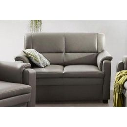 Sit & More sit&more 2-Sitzer &raquo;Pisa&laquo; mit Federkern grau Luxus-Microfaser (90% Polyester, 10% Polyamid);Struktur (100% Polyester);Luxus-Microfaser ALTARA NUBUCK (