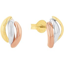 Amor Damen Paar Ohrstecker &raquo;2013772&laquo; gold Gelbgold 375