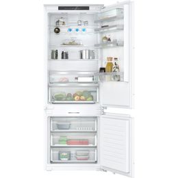 Siemens Einbauk&uuml;hlgefrierkombination iQ500 &raquo;KB96NADD1&laquo; 193,5 cm hoch 70,8 cm breit wei&szlig; freezerLight: clevere Gefrierfachbeleuchtung.