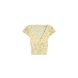 Bershka Bluse Damen Gr&ouml;&szlig;e S gelb / hellgelb / hellgr&uuml;n