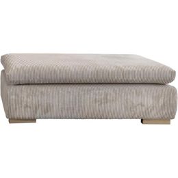 Home Affaire Polsterhocker &raquo;Katja, B: 118 cm - OTTO. Verl&auml;ssliche Qualit&auml;t.&laquo; individuell zu kombinieren grau 100% Polyester B/H/T: 118cm x 43cm x 74cm