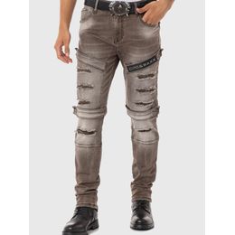 Cipo & Baxx CIPO & BAXX Jeans male size 40 Brown
