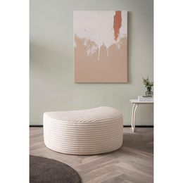 LeGer Home by Lena Gercke Hocker &raquo;ISALIE Cord, passend zur Serie ISALIE&laquo; gepolstert, kombinierbar mit XXL-Sessel ISALIE beige B/H/T: 94cm x 45cm x 