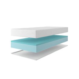 OTTO home Gelschaummatratze &raquo;Kniven, Matratze 90x200 cm, 140x200 cm & weitere Gr&ouml;&szlig;en&laquo; 17 cm hoch 1 Stk. tlg. Matratze H2-H4, ergonomisch, allergiker 