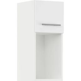 IMPULS K&Uuml;CHEN Klapph&auml;ngeschrank &raquo;"Valencia", in vier Breiten, H&ouml;he: 72,3 cm&laquo; vormontiert, mit Klappt&uuml;r und offener Nische wei&szlig; Dekorfolie, 