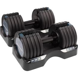 Pro-Form Hantel-Set &raquo;ProForm Hanteln mit einstellbarer Last (2 x 20 kg)&laquo; 40 kg schwarz 40 kg Hantel-Set