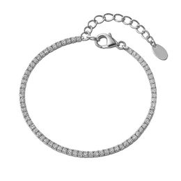 Firetti Damen Armband &raquo;Schmuck Geschenk Silber 925 Armschmuck Armkette Tennisarmband&laquo; mit Zirkonia (synth.) 20cm, Silber 925 (Sterlingsilber)