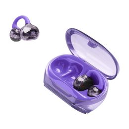 JBL Open-Ear-Kopfh&ouml;rer &raquo;Soundgear Clips&laquo; A2DP Bluetooth Freisprechfunktion lila Dynamischer Sound mit Bass-Boost