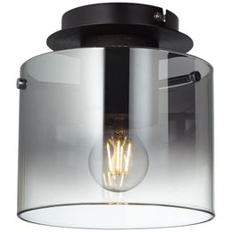 Brilliant Deckenleuchte &raquo;Beth&laquo; E27 1 Stk. Deckenlampe 20cm Kaffee/rauchglas braun 1, &Oslash; 20cm H: 21cm, 1 Stk.