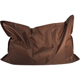 Kinzler Sitzsack &raquo;Meso&laquo; 1 Stk. tlg. Uni Farben, Outdoor geeignet, ideal im Wohnzimmer & Kinderzimmer braun Polyester B/H/T: 100cm x 10cm