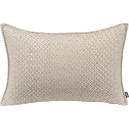 HOCK Dekokissen &raquo;Ivy&laquo; leicht gemustert, Kissenh&uuml;lle mit F&uuml;llung, 1 St&uuml;ck gr&uuml;n Polyester B/L: 40cm x 60cm, 1 Stk.